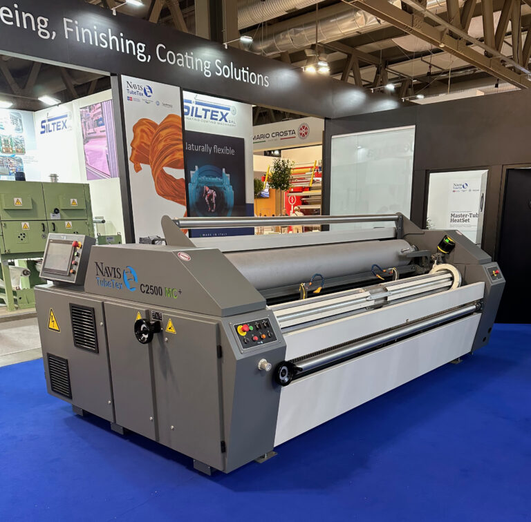 Displaying Tandematic RGS GEN II edge guiding at ITMA 2023 – Gaston Systems